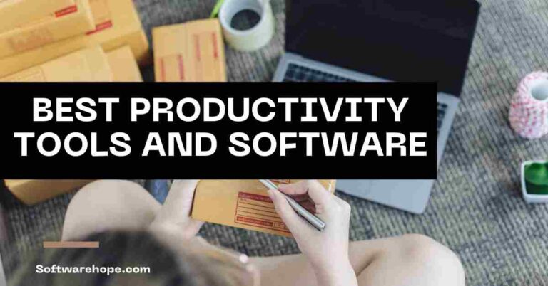Best Productivity Tools And Software For 2024 - SoftwareHope