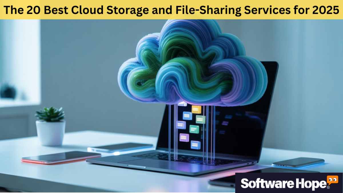 The 20 Best Cloud Storage and File-Sharing Services - SoftwareHope